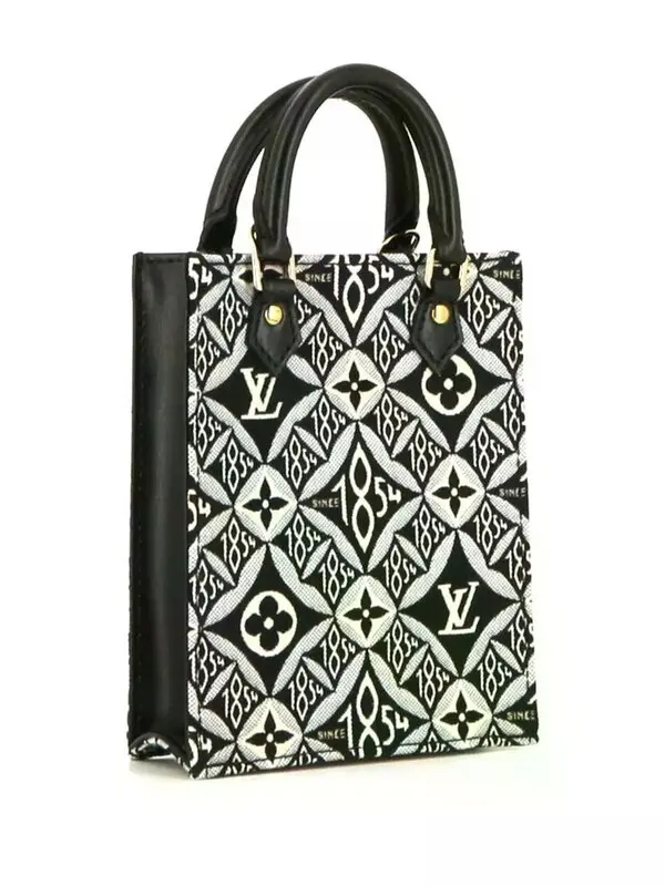 LOUIS VUITTON Monogram Small Sac Plat Handbag