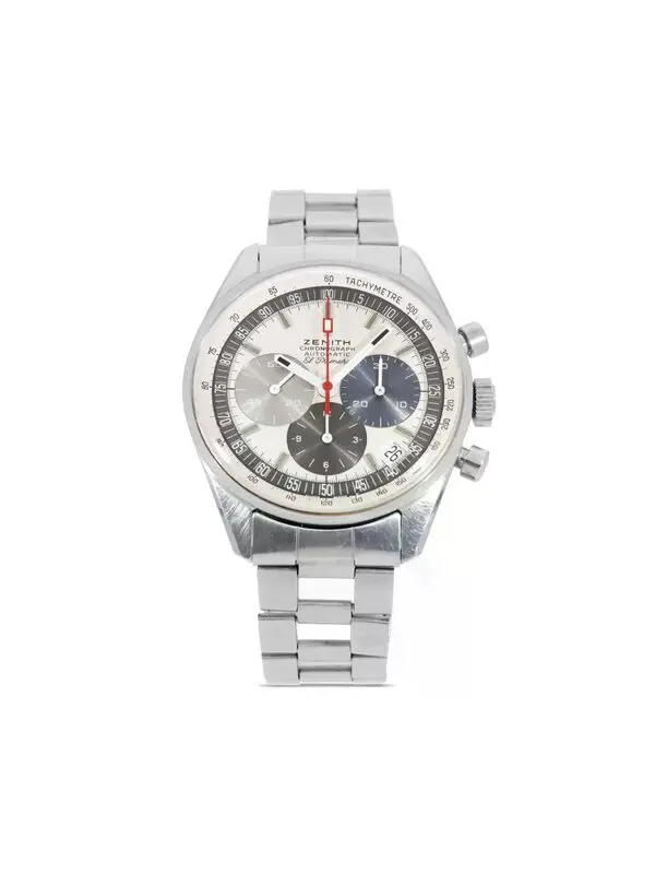 ZENITH El Primero Automatic Chronograph Stainless Steel Wristwatch - Silver