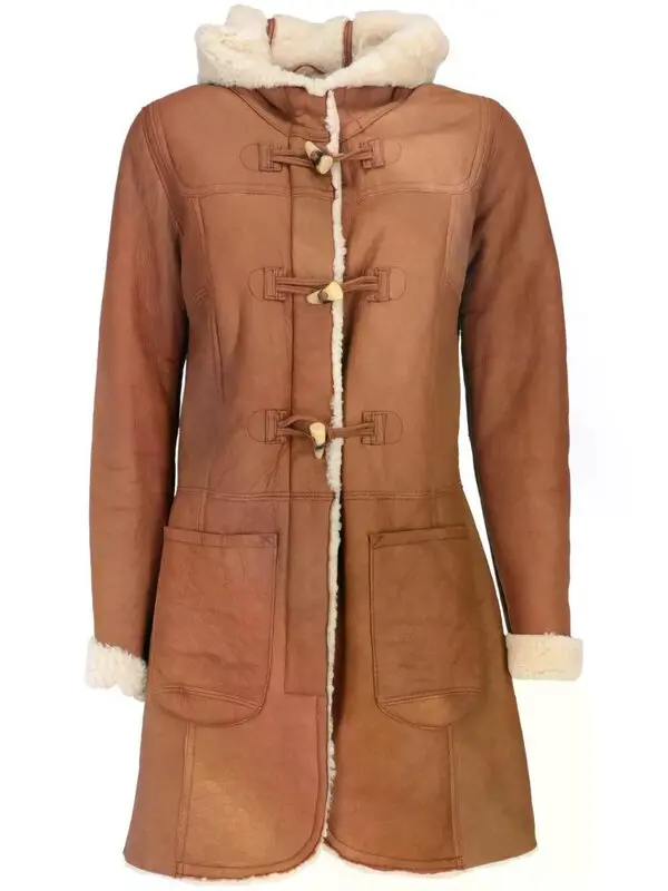 A.N.G.E.L.O. VINTAGE CULT 2000s Shearling-trimmed Toggle Coat