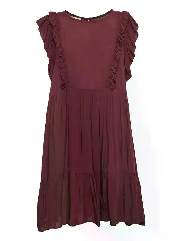 Zadig&Voltaire Pre-owned Ruffled-sleeve Tiered Dress
