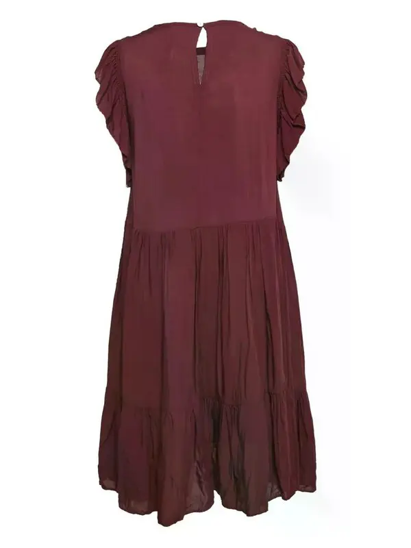 Zadig&Voltaire Pre-owned Ruffled-sleeve Tiered Dress
