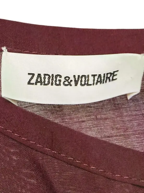 Zadig&Voltaire Pre-owned Ruffled-sleeve Tiered Dress