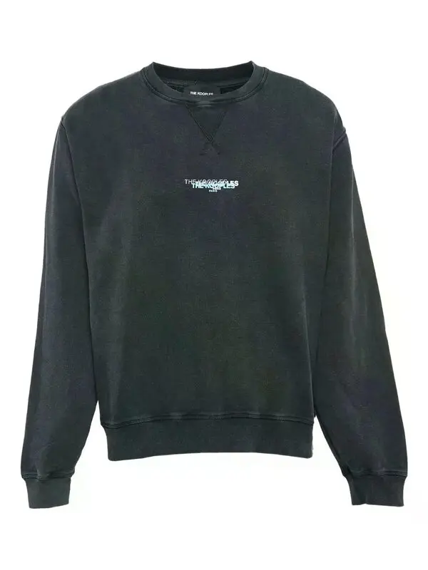 The Kooples Crew Neck Cotton Sweatshirt