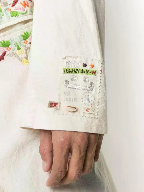 WALTER VAN BEIRENDONCK Revolution Embroidered Coat