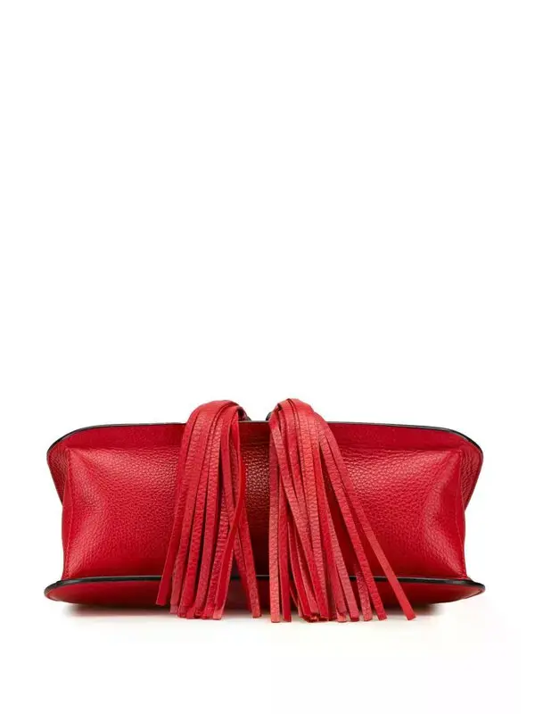 Gucci Medium Leather Bamboo Daily Crossbody Bag