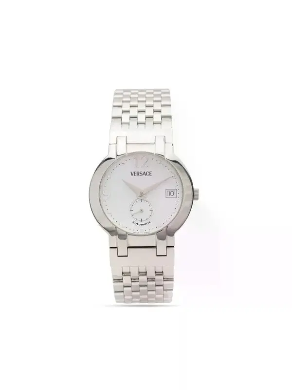 Versace 34mm Stainless Steel Automatic Watch - White