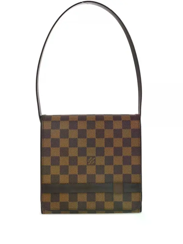LOUIS VUITTON 2001 Mini Tribeca Handbag - Brown