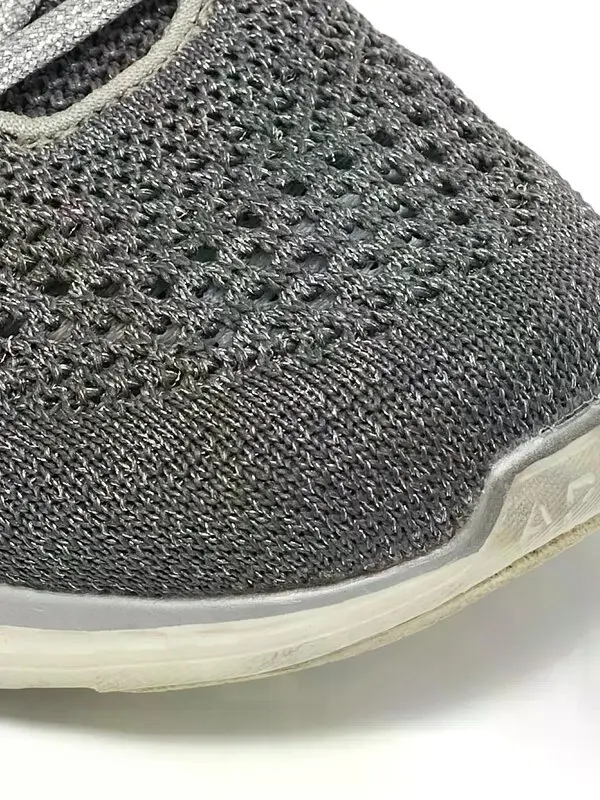 Apl Knit Lace-up Sneakers - Grey