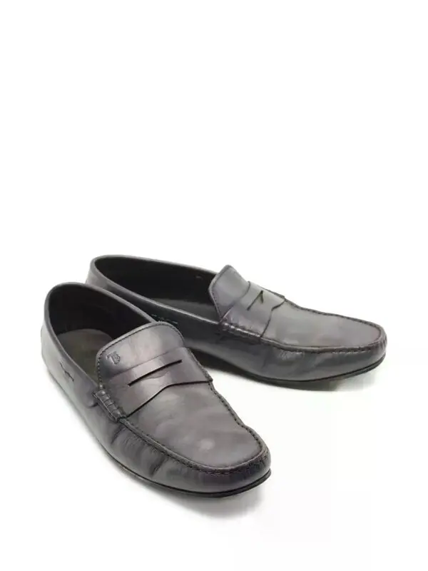 TOD'S Slip-on Loafers With Penny Slot