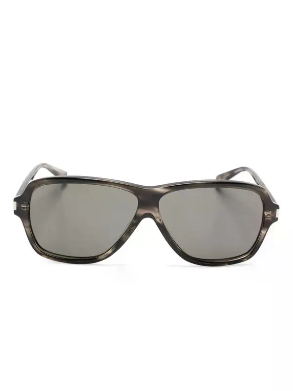 Saint Laurent Aviator Sunglasses - Grey