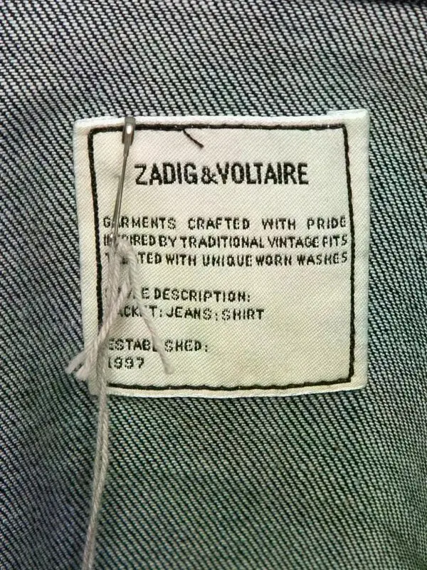 Zadig&Voltaire Button-fastening Denim Jacket