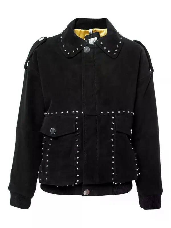 Faith Connexion Stud-embellished Bomber Jacket