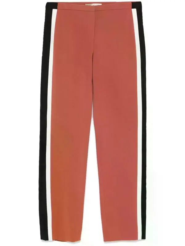 Balenciaga 2010s Stripe Detailed Trousers - Red