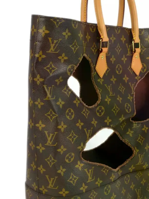 LOUIS VUITTON Monogram Canvas Cut-out Tote Bag