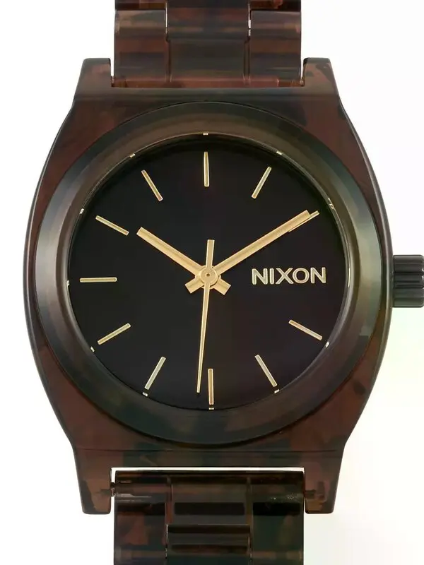 Nixon Time Teller 31mm Acetate Watch - Black