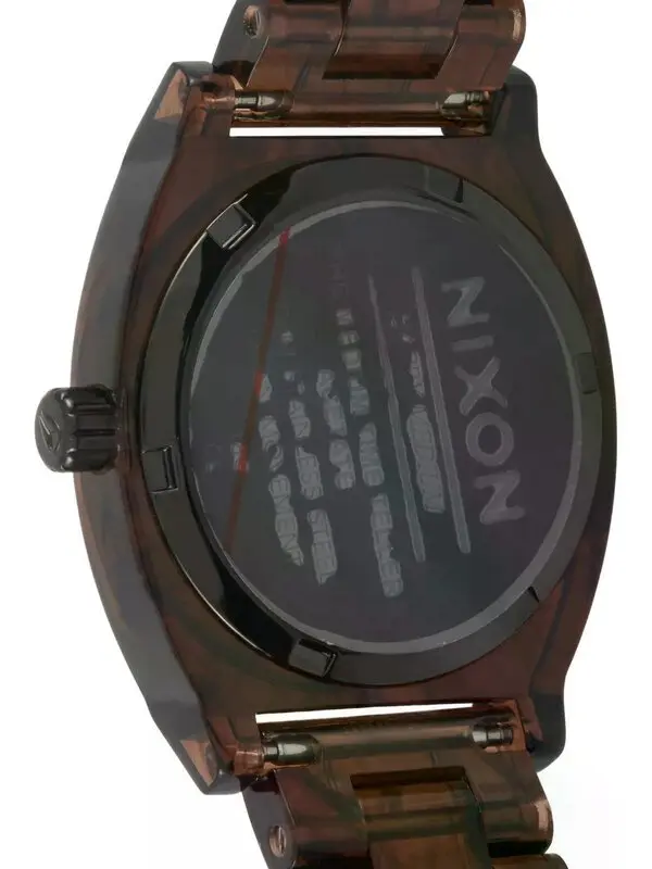 Nixon Time Teller 31mm Acetate Watch - Black