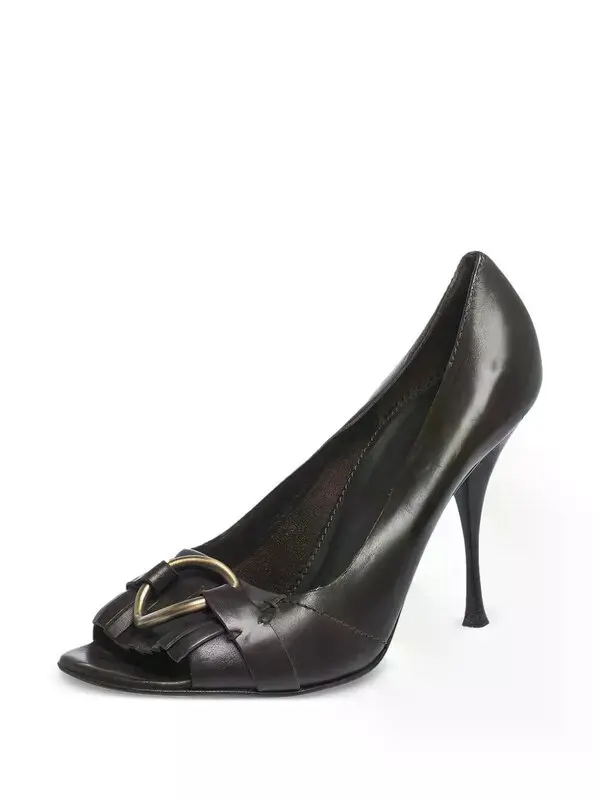 Saint Laurent Leather Heeled Pumps