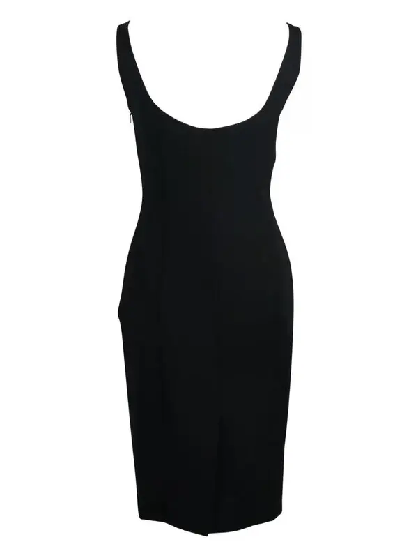 Moschino Cowl-neck Dress - Black