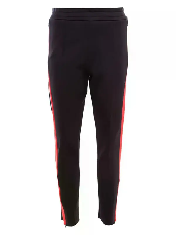 JOSEPH 2024 Scuba Side-stripe Jersey Trousers - Black
