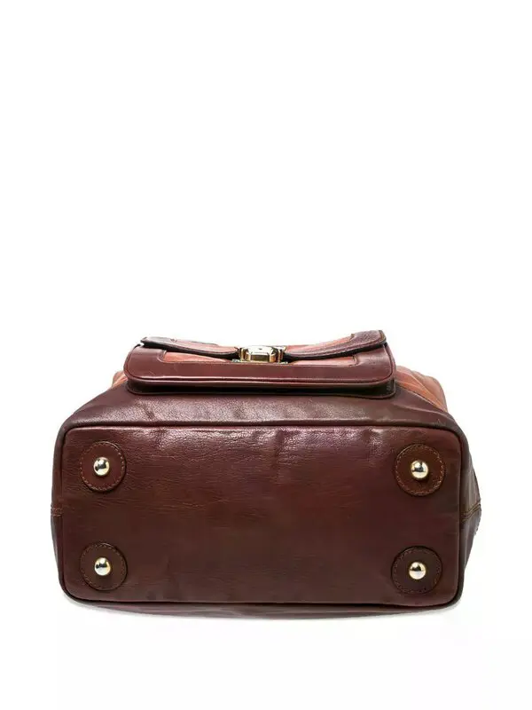 Dolce & Gabbana Leather Dual Pocket Bag