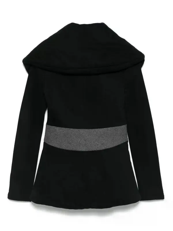 Balenciaga Circa 2010s Cotton Coat - Black