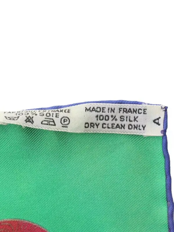 Hermès 2000 Torana Silk Scarf - Green