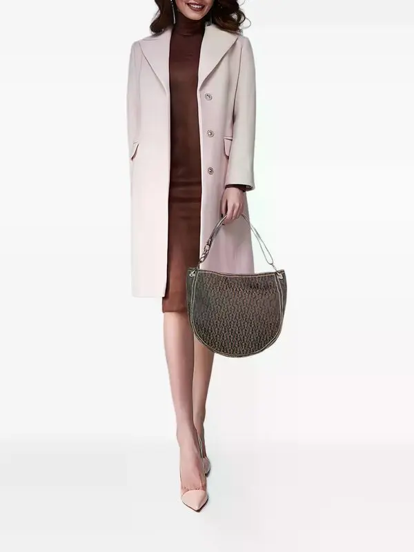 AIGNER Monogram Pattern Shoulder Bag