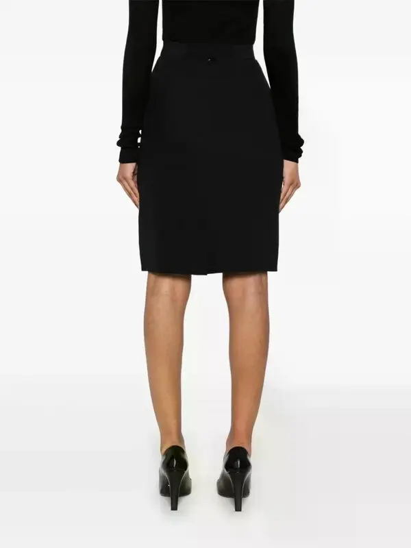 FERRAGAMO 1990s Silk Skirt