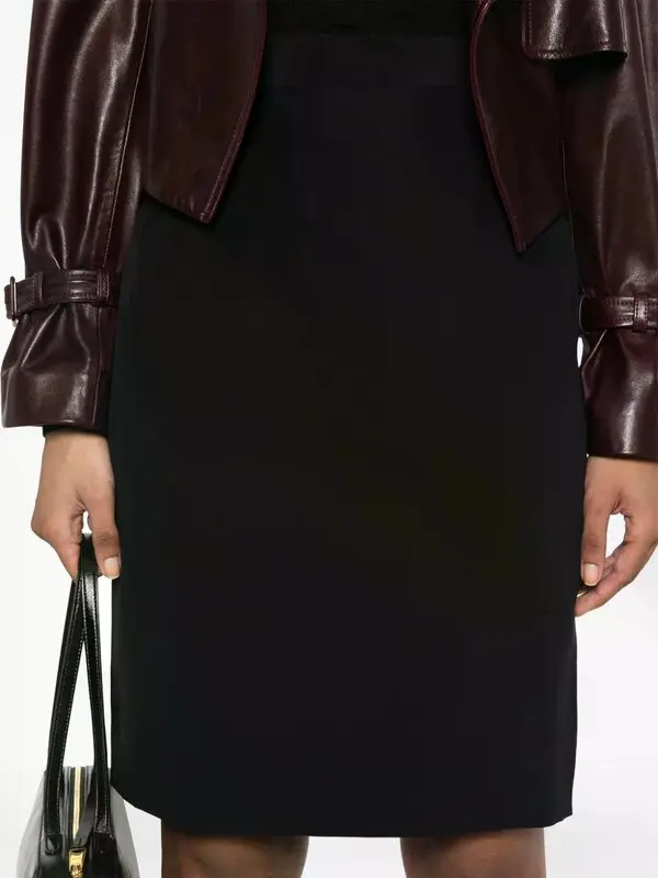FERRAGAMO 1990s Silk Skirt