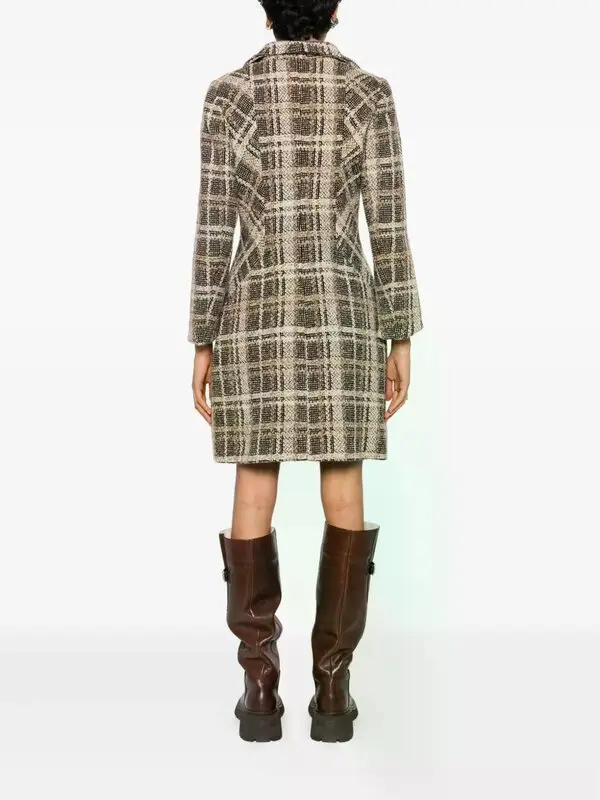A.N.G.E.L.O. VINTAGE CULT 1970s Checked Wool Coat