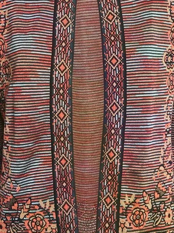 Missoni Floral Striped Cardigan - Brown