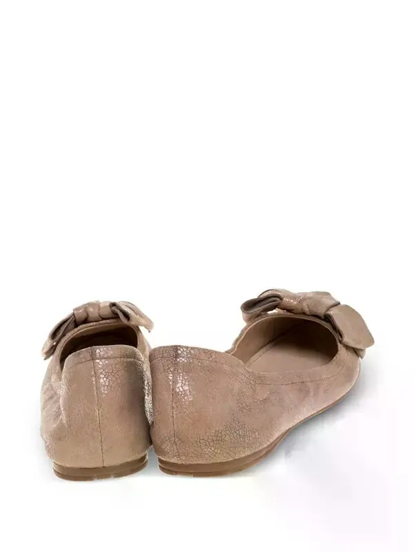 Prada Bow Embellished Ballet Flats