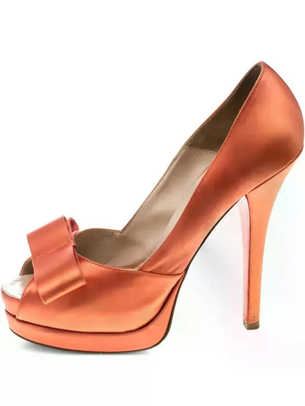 Fendi 150mm Stiletto Heels With Bow Detailing