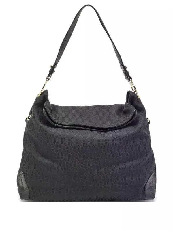 AIGNER Monogram Pattern Shoulder Bag