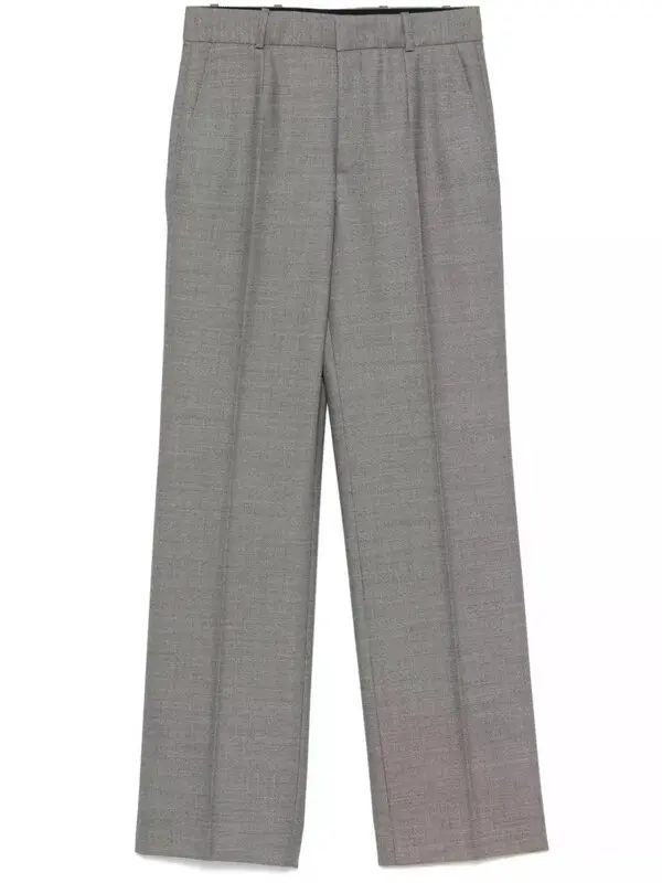 Balenciaga Wool Trousers - Grey
