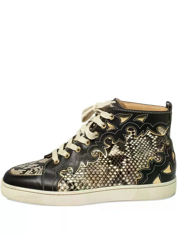 CHRISTIAN LOUBOUTIN Rantus Orlato High Top Sneakers - Black