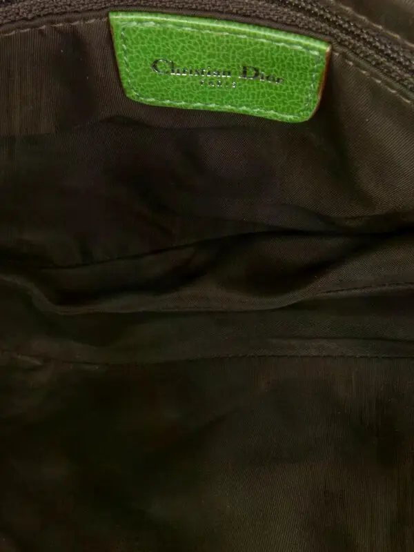 Dior Diorissimo Rasta Saddle Shoulder Bag