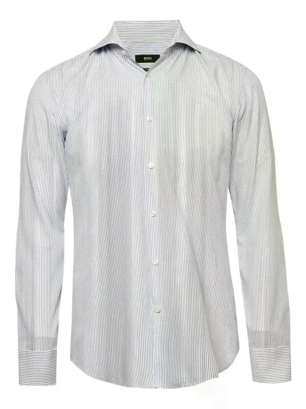 BOSS Striped Cotton Shirt