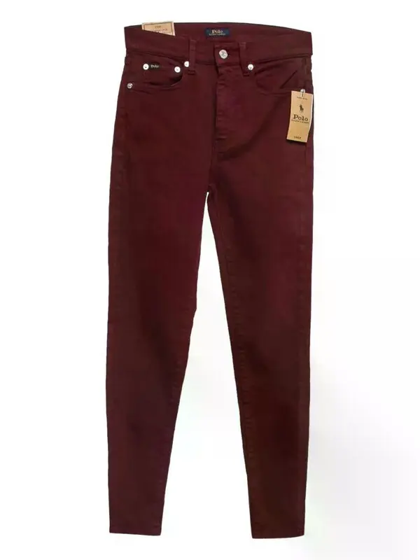 Polo Ralph Lauren Five-pocket Regular Fit Jeans - Red