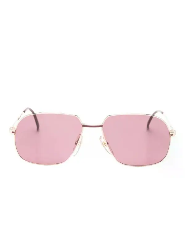 Dunhill Geometric Sunglasses - Red