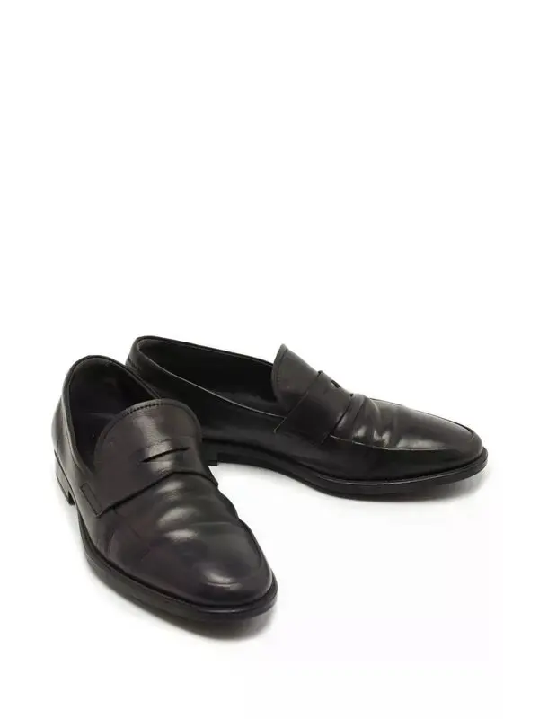 TOD'S Leather Penny-strap Loafers