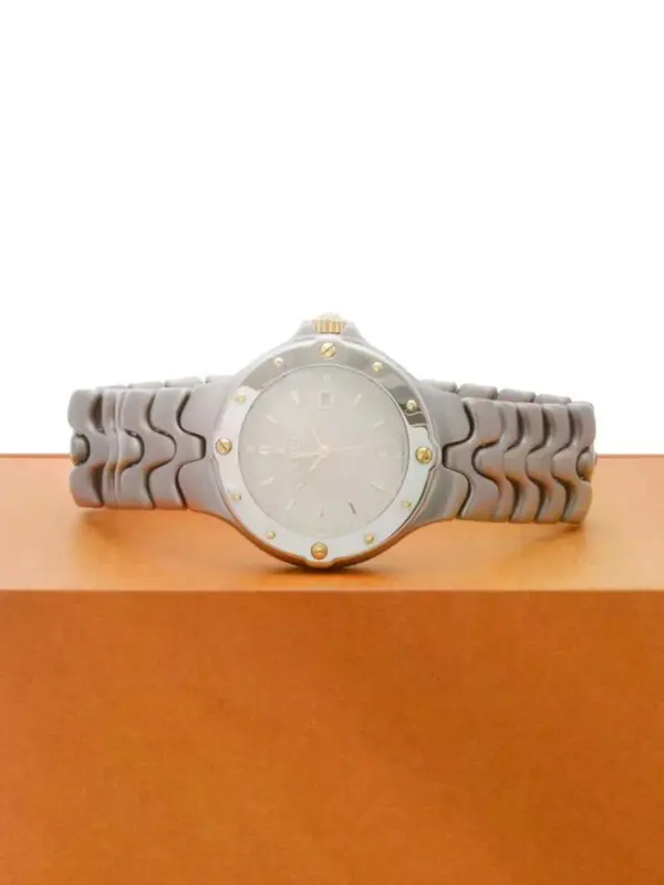 EBEL Sportwave Stainless Steel Watch With Light Beige Dial