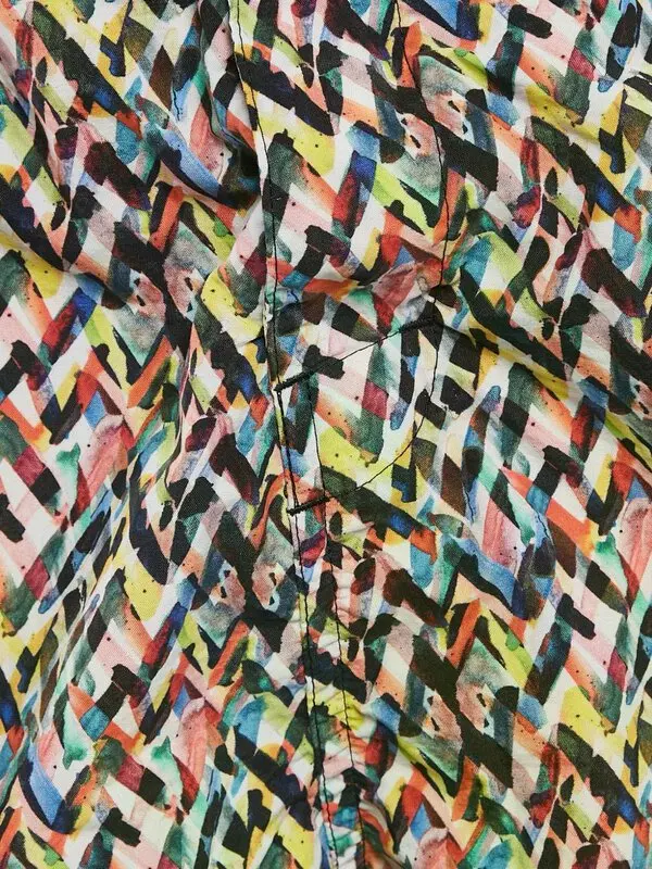 Missoni Chevron-pattern Swim Shorts - Black