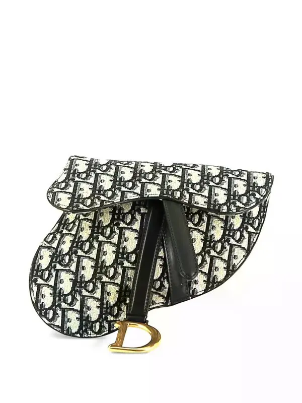 Dior 2020 Oblique Saddle Belt Bag