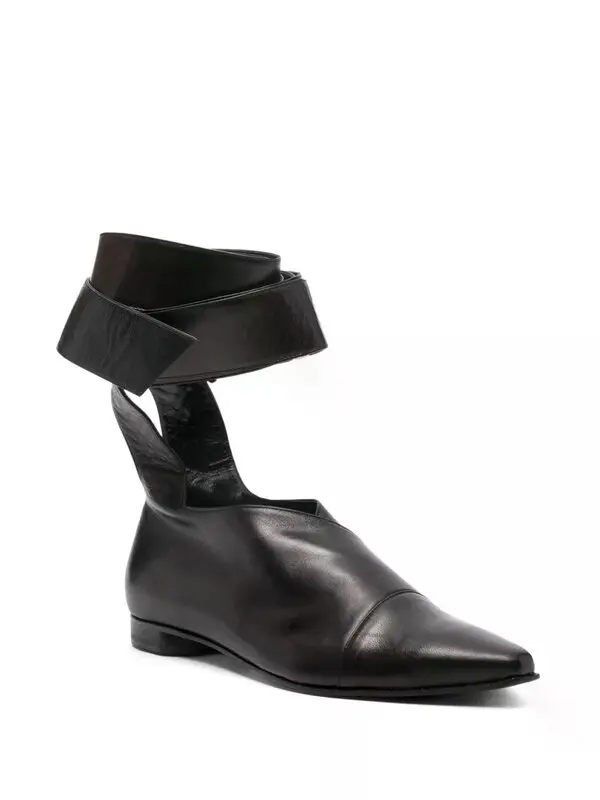 ROMEO GIGLI Leather Ankle-strap Boots