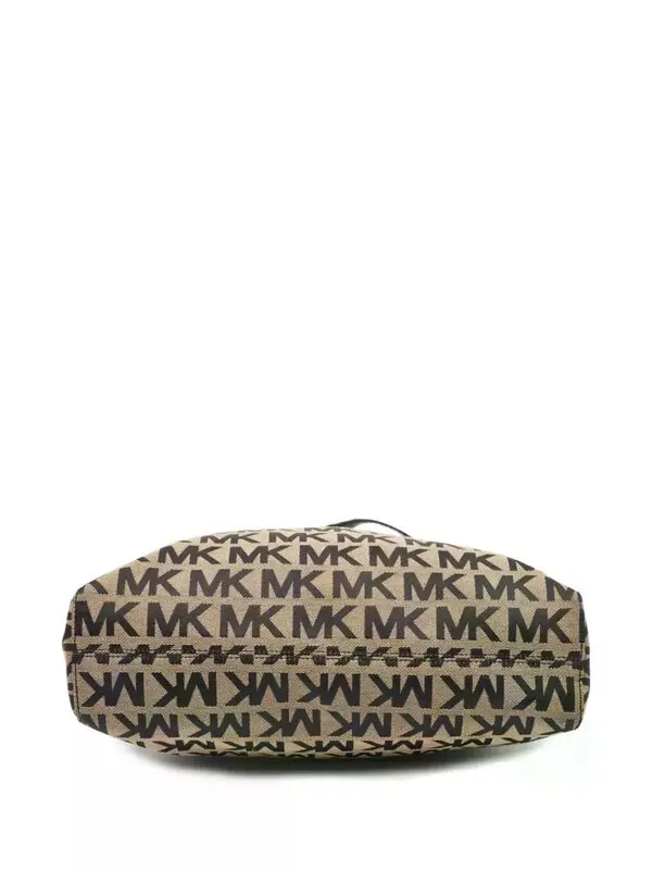 Michael Kors Monogram Canvas Tote Bag