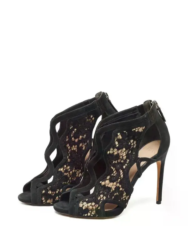 ALEXANDRE BIRMAN 110mm Cut-out Lace Sandals