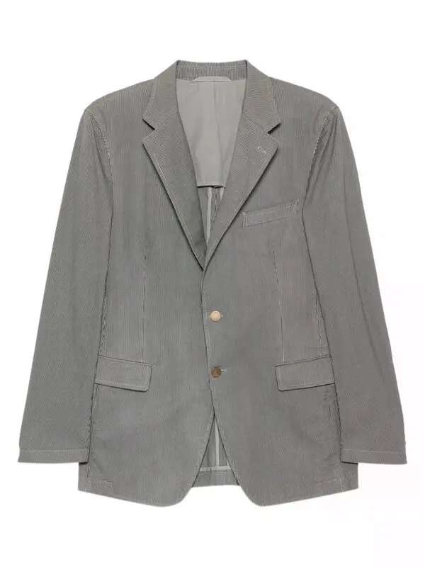 Prada 2000s Striped Blazer