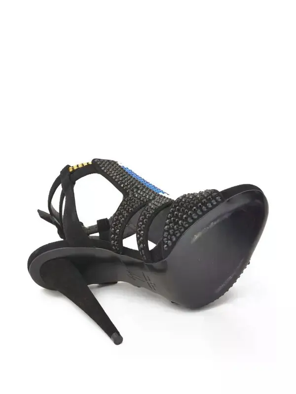 GIUSEPPE ZANOTTI 120mm Embellished Stiletto Sandals