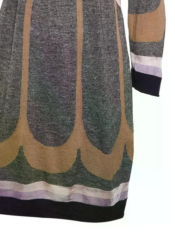 Missoni Geometric Pattern Knit Dress